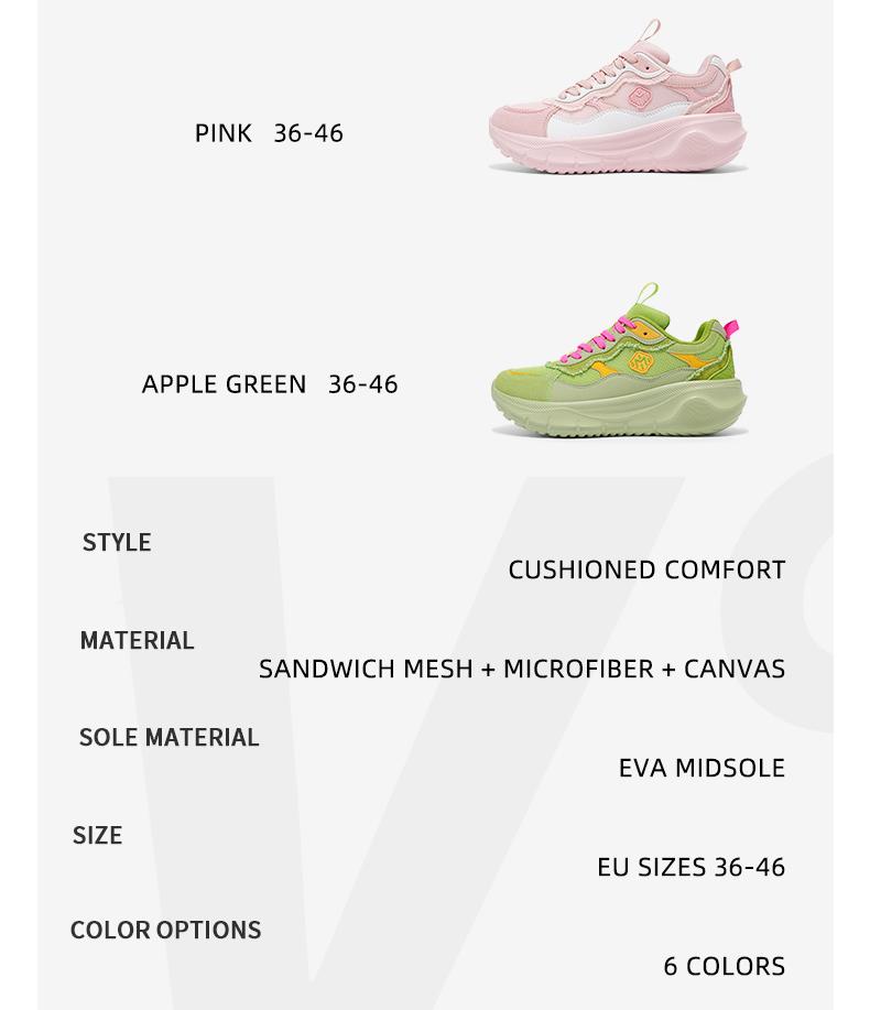 Men's Multi-Color Casual Sneakers Sandwich Mesh Microfiber Canvas Shoes ...