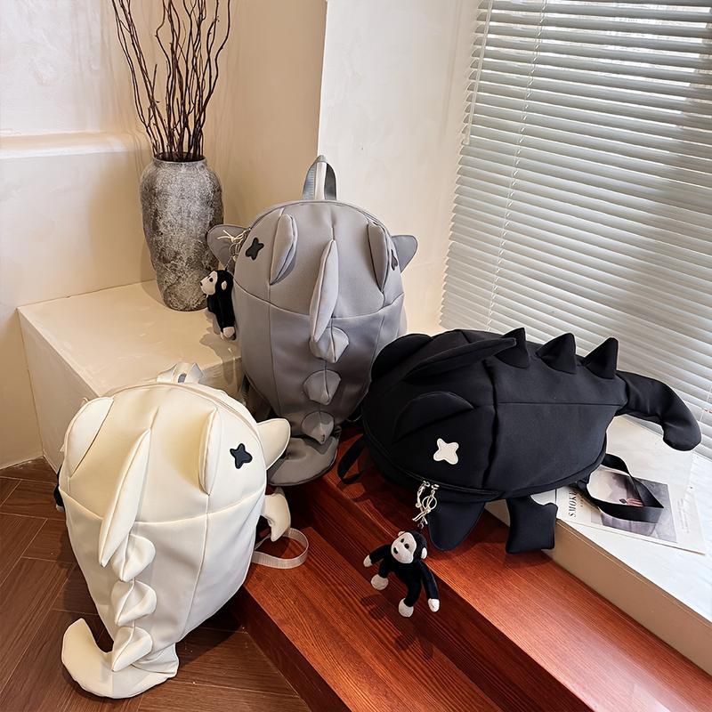 Creative Personality Backpack for Men and Women, Trendy Shark, Funny ...