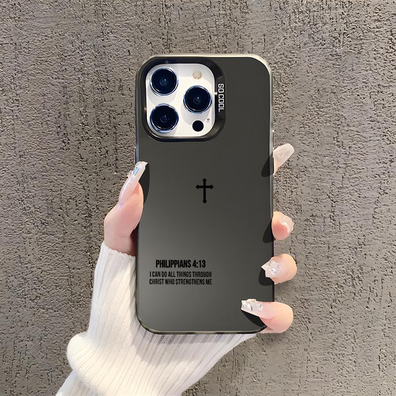 Cross Sacred Text Verse Philippians 4:13 Faith-based Phone Case ...
