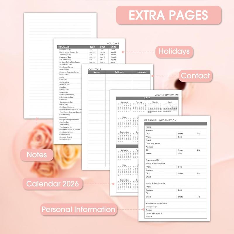 Academic Planner 2026, Daily Weekly and Monthly Calendar Planner (Jan ...