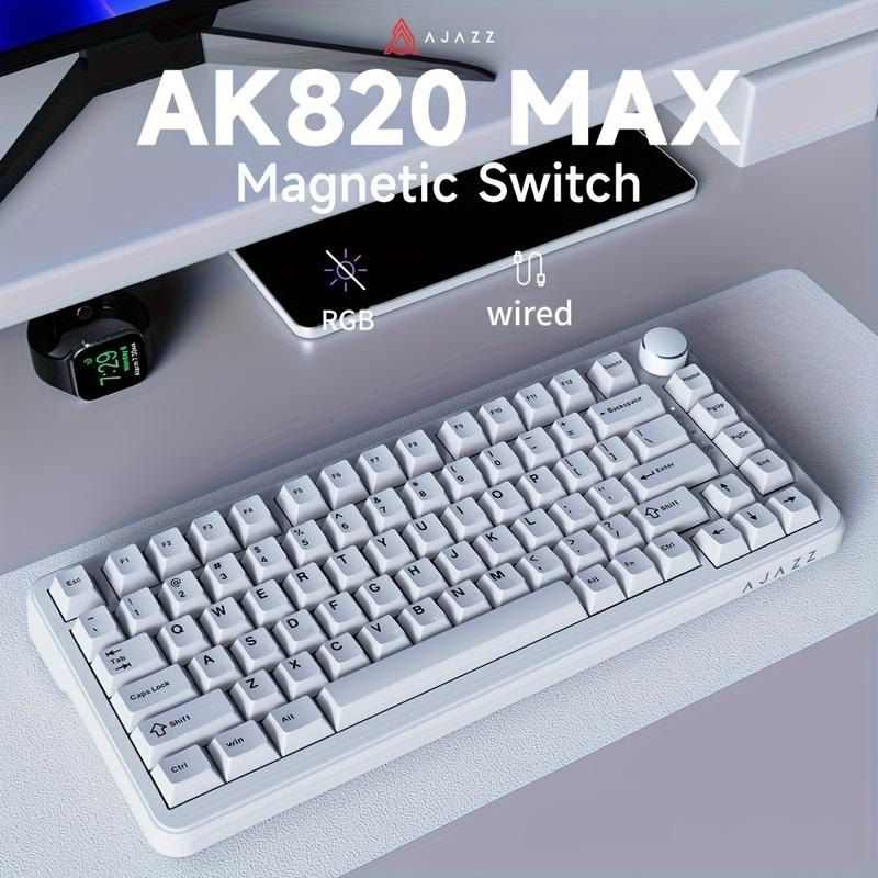 AJAZZ AK820 MAX wired mechanical keyboard, e-sports game specific axis ...