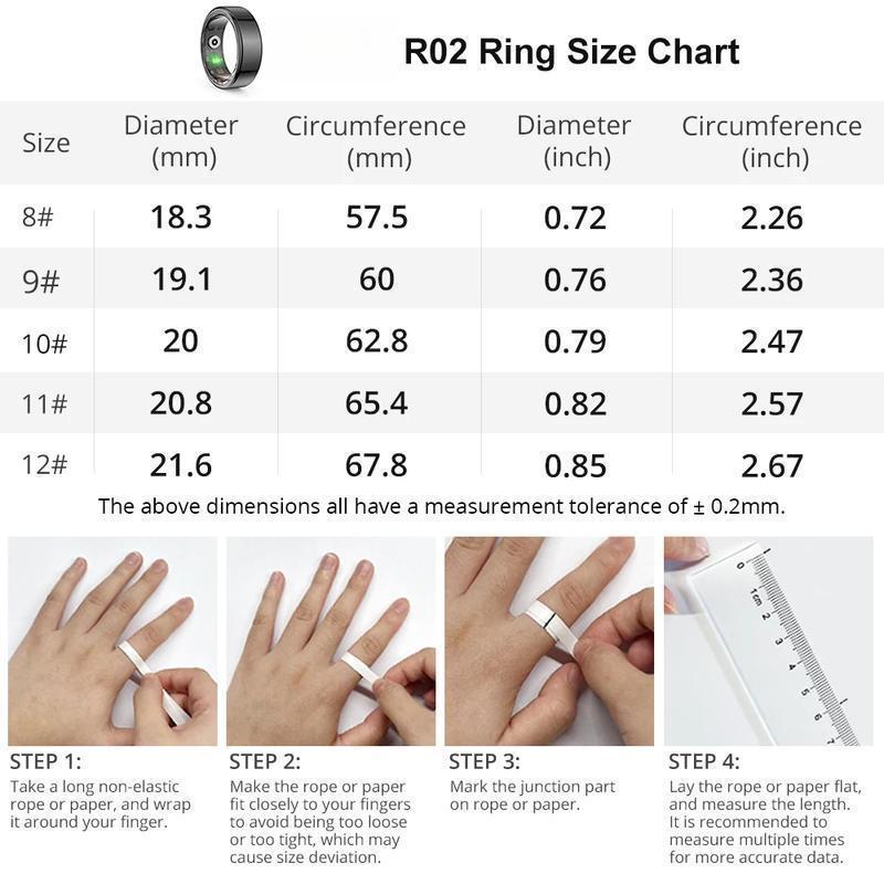 Ultrahuman Ring Cycle Tracking Smart Ring Military Grade Titanium Steel ...