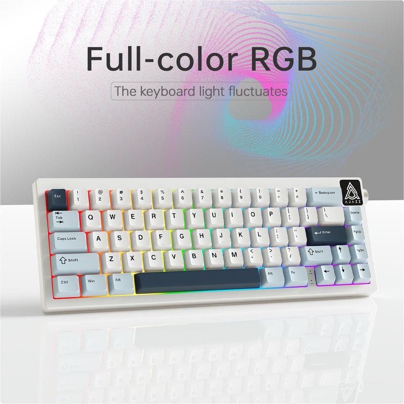 AJAZZ AK650 wired mechanical keyboard new 66% equipped with daydream ...