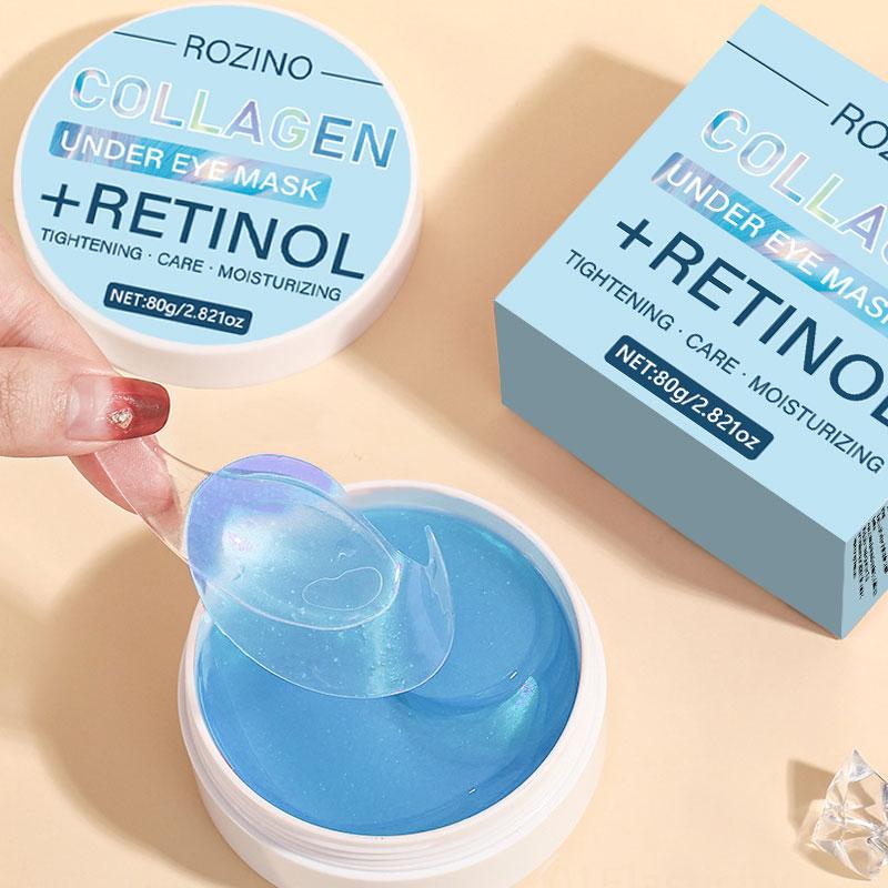 ROZINO Under Eye Patches for Dark Circles: 30 Pairs Retinol Collagen ...