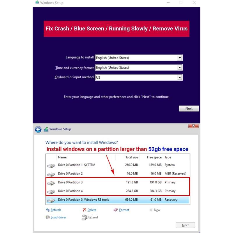 64GB - Bootable USB Driver 3.2 for Windows 11/10 / 7, Password Reset ...