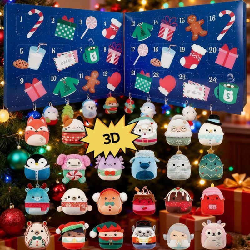 ChristmasGiftsSquishmallows Original 24 Days of Micromallows Holiday ...