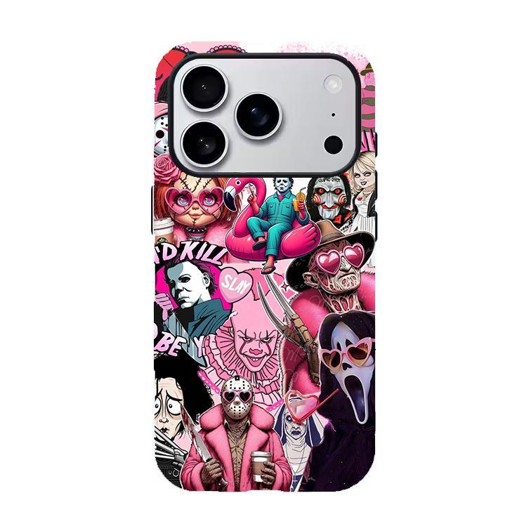 Horror Character Spooky Pink Halloween Vibe Scary Movie Tough Phone ...