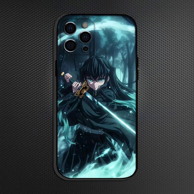 D-Demon S-Slayer Muichiro Tokito Phone Case For iPhone17 16,15,14,13,12 ...