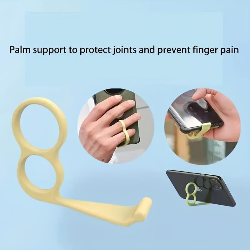 4-Pack Creative Phone Gripper & Stand – Non-Slip Thumb Ring Holder ...