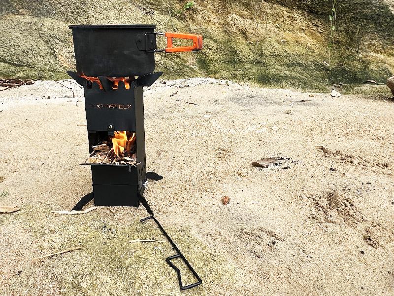 Portable Rocket Stove, Wood-Burning Stove & Backpacking Stove ...