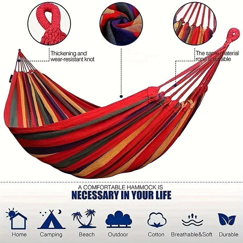Portable Hammock with Carrying Bag, Portable Swing Hammock, Colorful ...