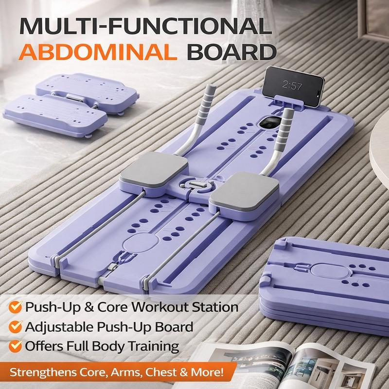 Multifunction Pilates Board – 2026 Upgraded Foldable Ab & Core Training ...