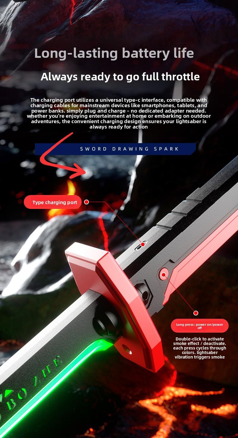 Valentine’s Gift for Boyfriend! Interstellar War Lightsaber | Spark ...