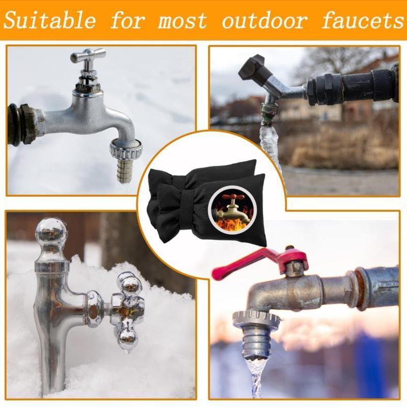 Hot-selling 4 Pack Outdoor Faucet Covers for Winter Freeze Protection,5 ...