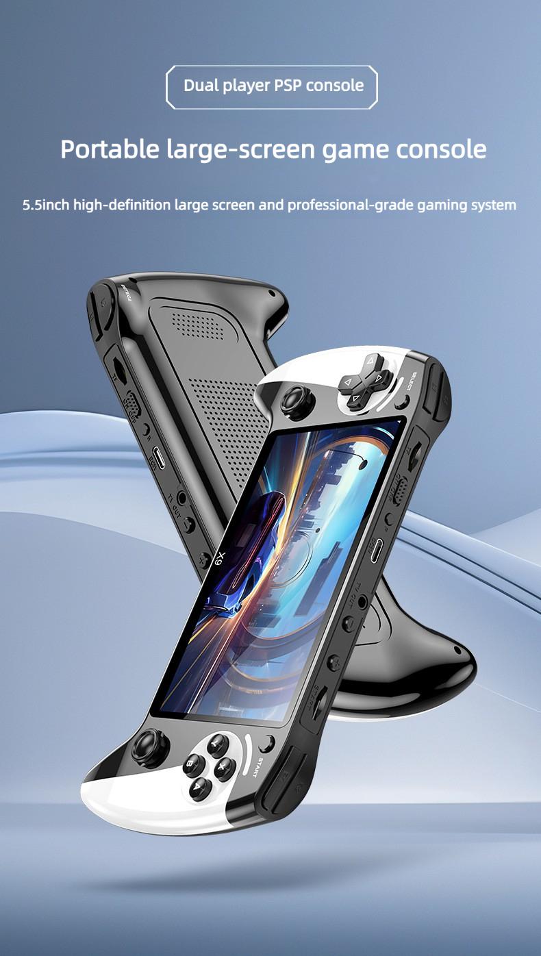 X9 5.5-inch Portable Retro Game Console with 4000+ Classic Games & 10 ...