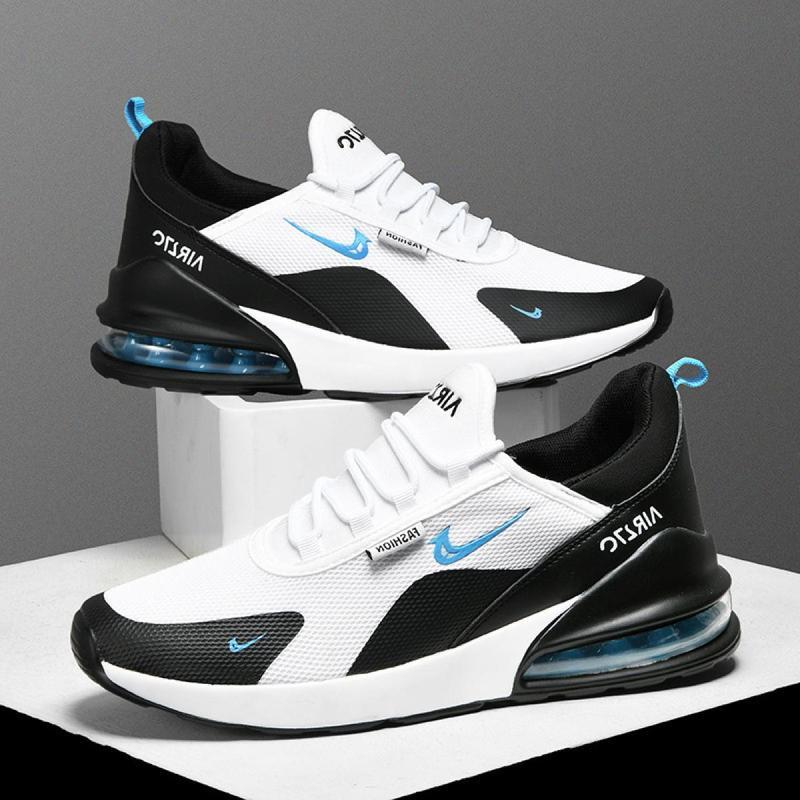 Men'S Mesh Shoes, Air Cushion Shock Absorbing Running Shoes comfortable ...