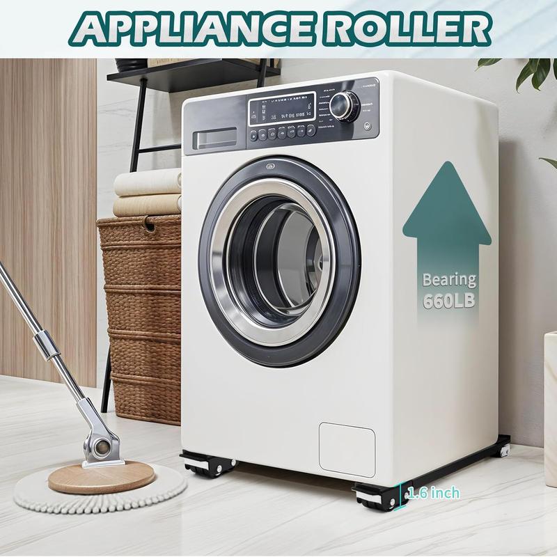 Appliance Rollers with Upgraded Furniture Lifter Tools, Extendable ...