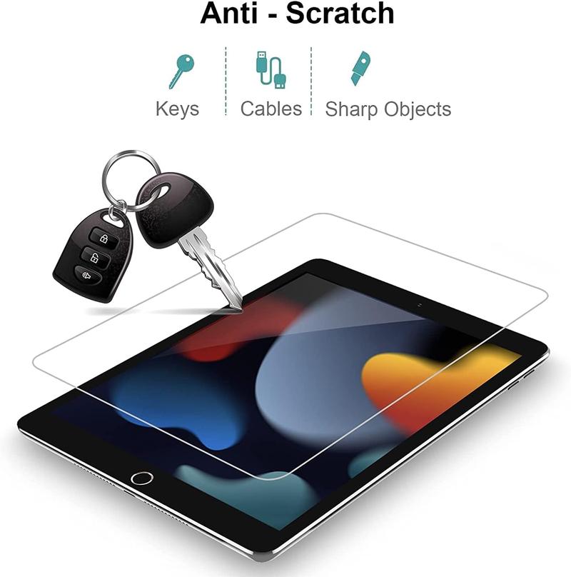2-Pack Screen Protector for iPad 9th/8th/7th Generation 10.2 inch (2021 ...
