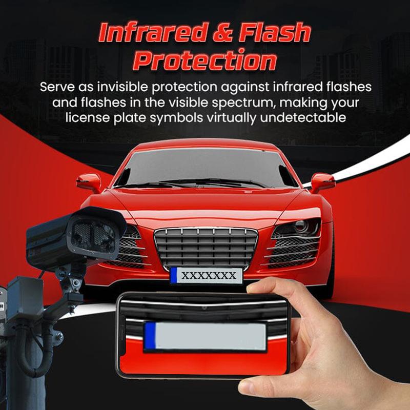 Homonth Invisible License Plate Spray Long-lasting Effective Car ...