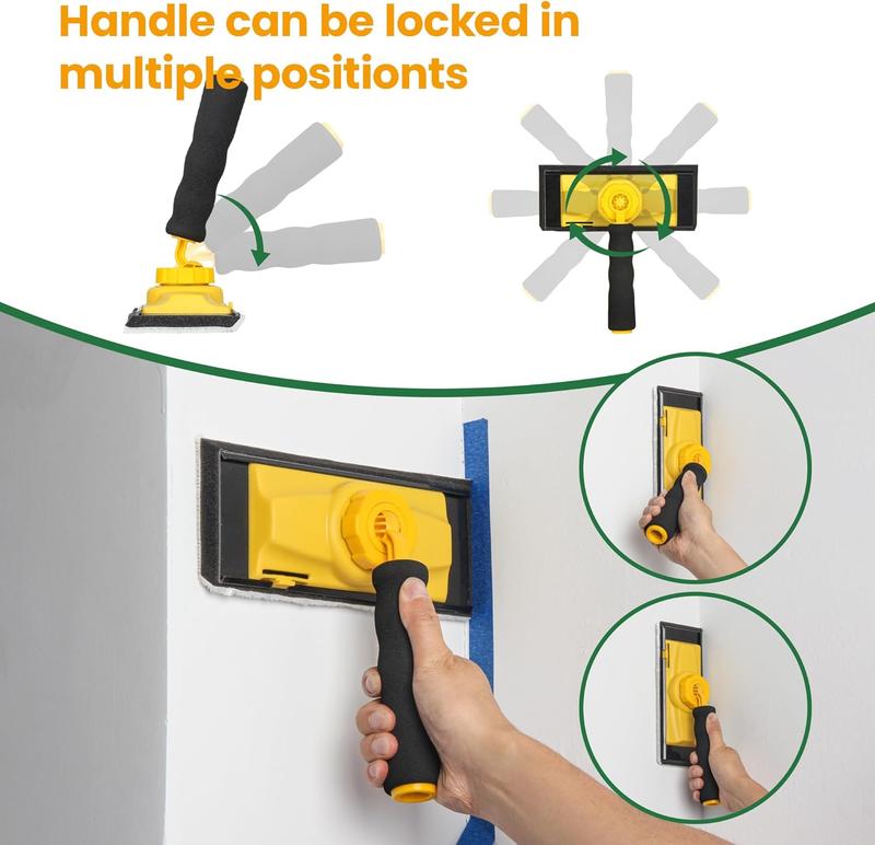 Edger Tool Kit, 9 Inch Pad Set, 7 count Edger with Trim, Touch-Up Pad ...