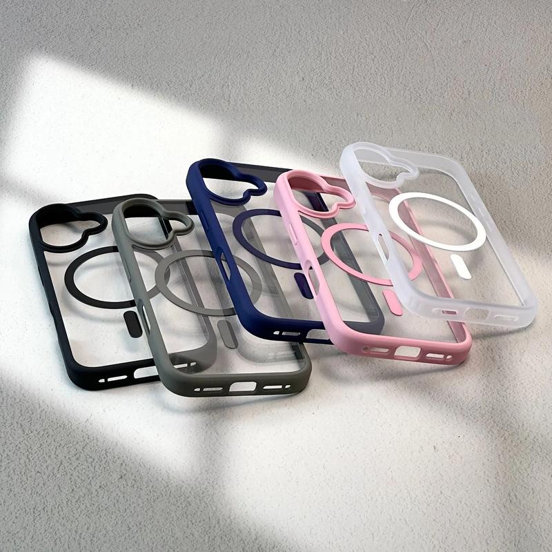 New Senior 16 Pink Magsafe Magnetic Phone Case for iPhone 16 15 14 13 ...