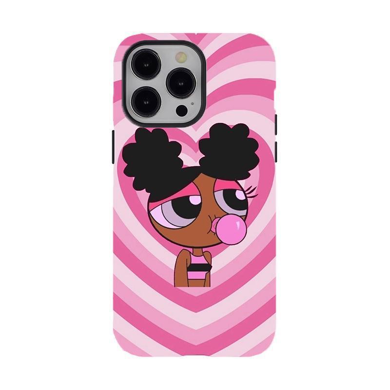 Powerpuff Girls Phone Case,Cute Vibrant Phone Case,pink Phone Case,bule ...