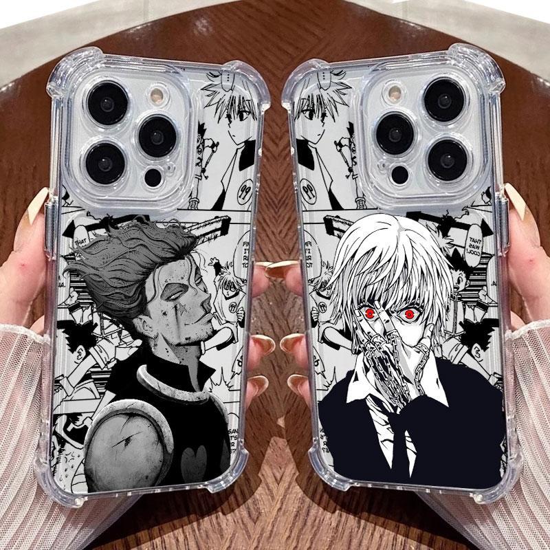 Gon Killua Hisoka HUNTER×HUNTER Hot Phone Case Clear For iPhone 17 16 ...