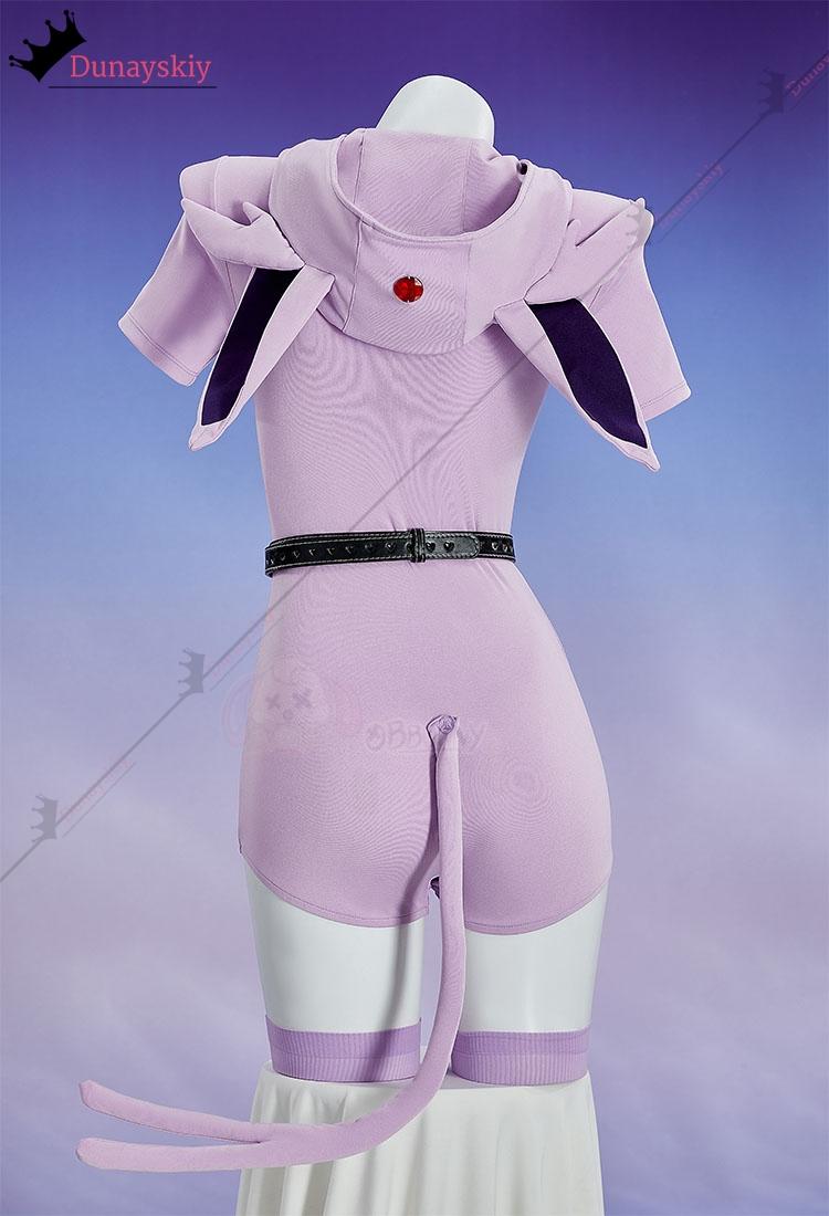 Anime Vaporeon Cosplay Costume Summer Sexy Women's Bodysuit with Tail ...