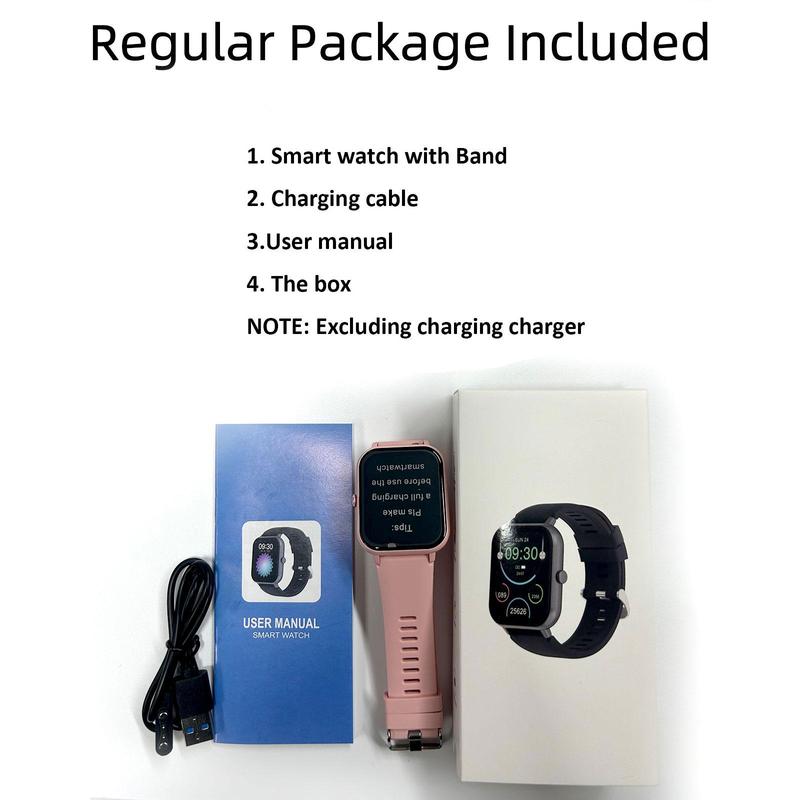 Smart Watch with Wireless Calls/Music, Multiple App Message Reminders ...