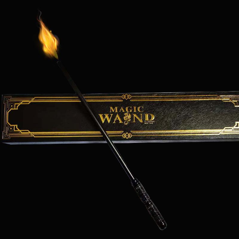 Fireball-Launching Fire Wand for Kids 8-14: Witch Cosplay Prop for Home ...