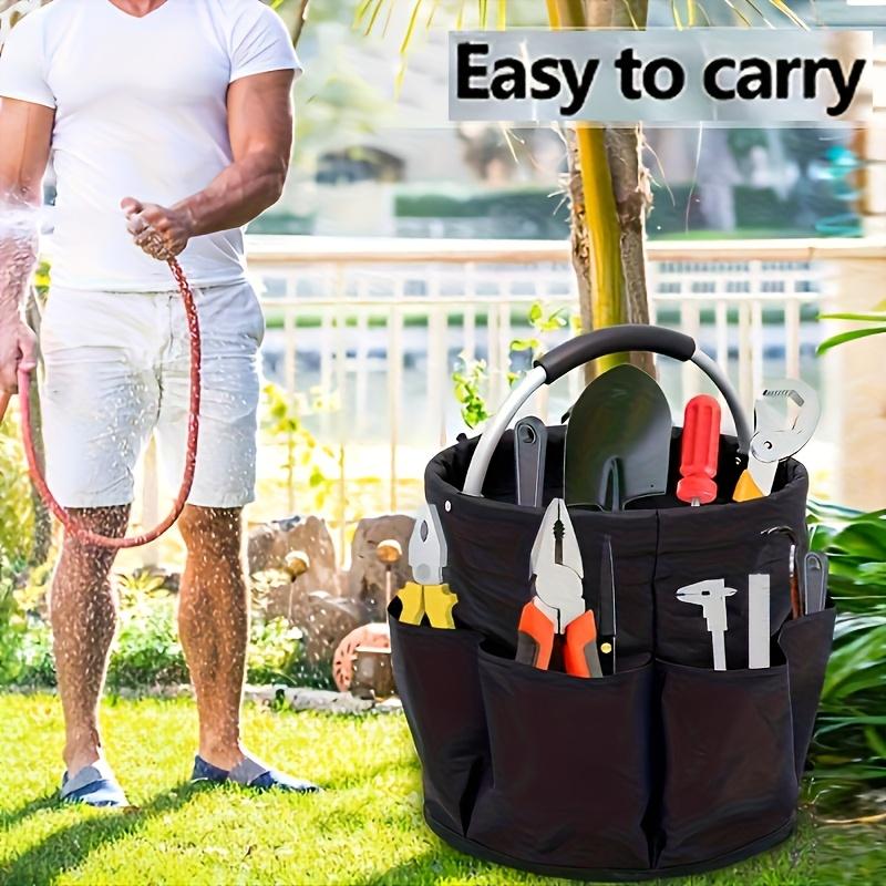 Durable Metal Garden Tool Storage Bag for Outdoor Use - TikTok Shop