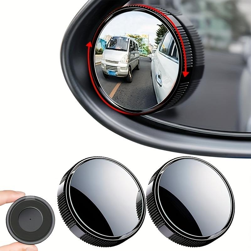 2pc car blind spot rearview mirror 2-inch reusable circular high ...