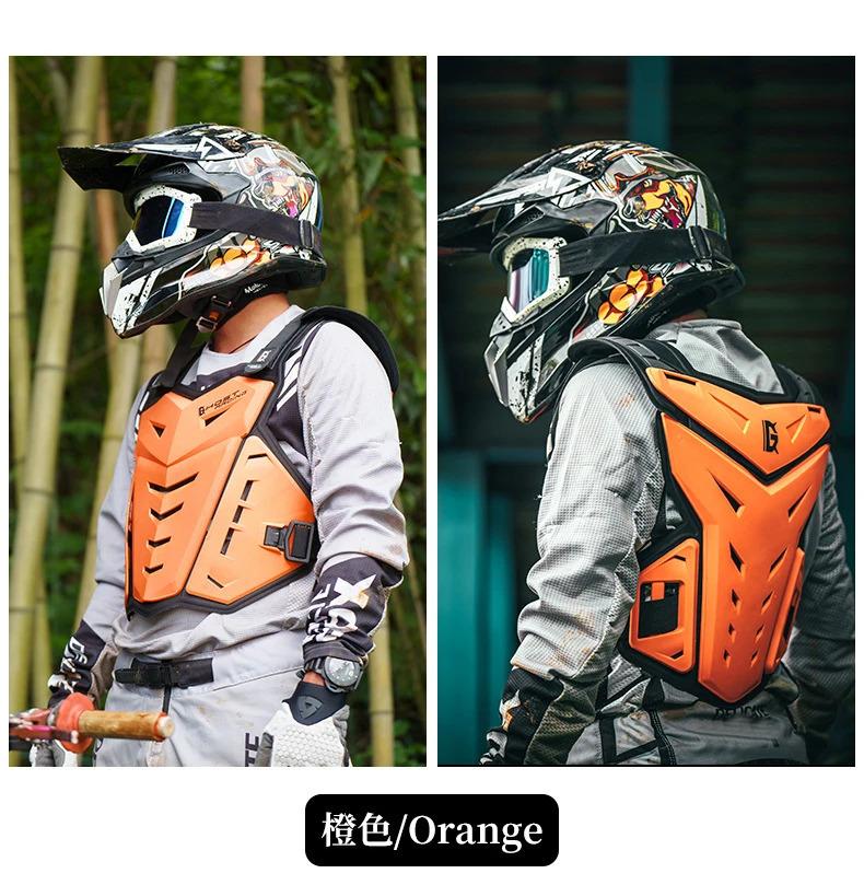 Off-Road Racing Motorcycle Jacket Vest Riding Chest Protector Armor ...