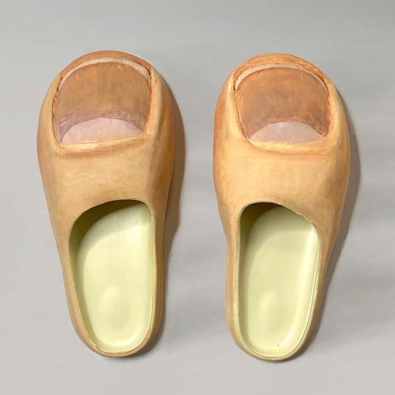 Christmas Men's Funny And Funny Big Toe Slippers Funny Big Toe Slippers ...