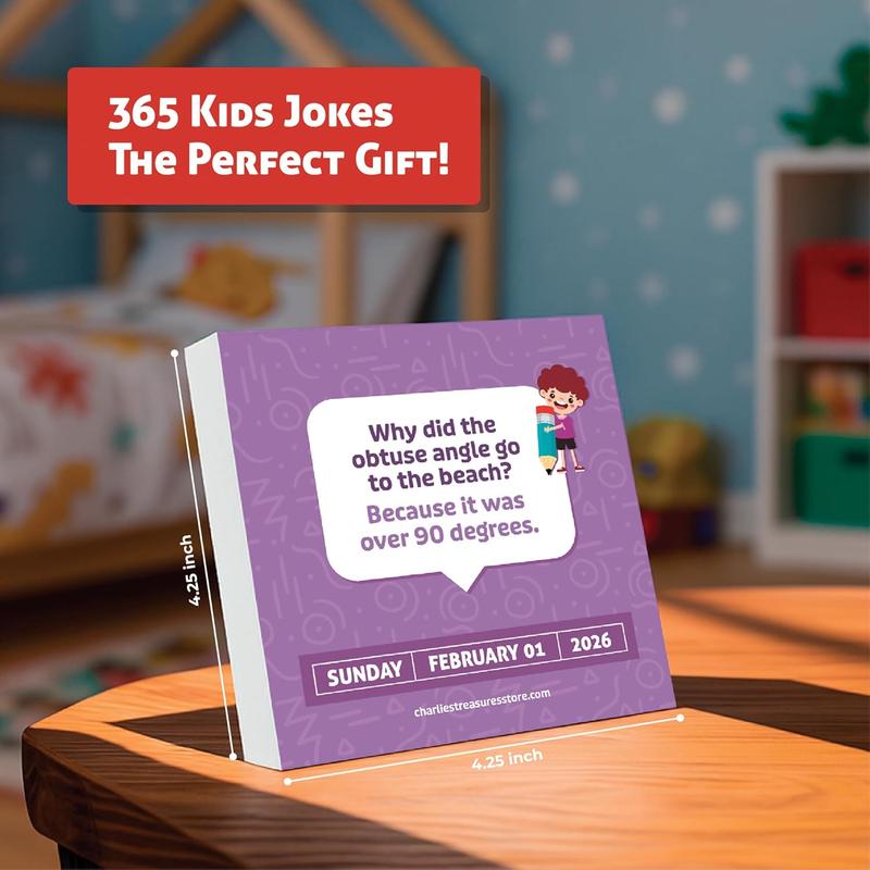 2026 Daily Joke Calendar | Fun Lunchbox Notes For , Off Pages with ...