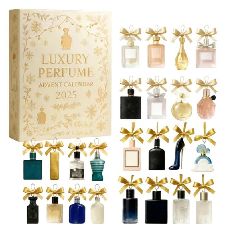 ChristmasGifts2025 Luxury Perfume Advent Calendar, 24-Day Acrylic ...