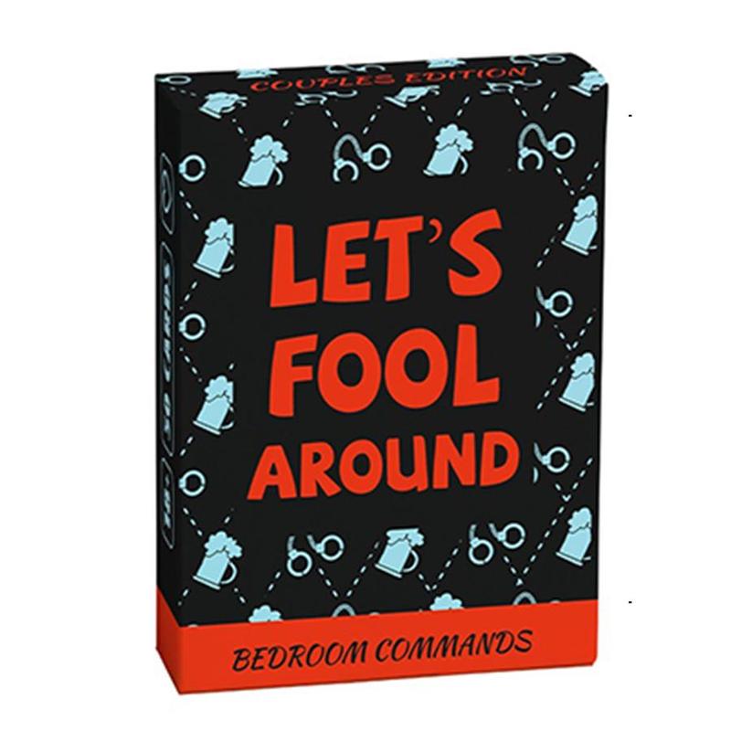Let's Fool Around Card Game, 50pcs/box Couple Game Cards, Fun Card Game ...
