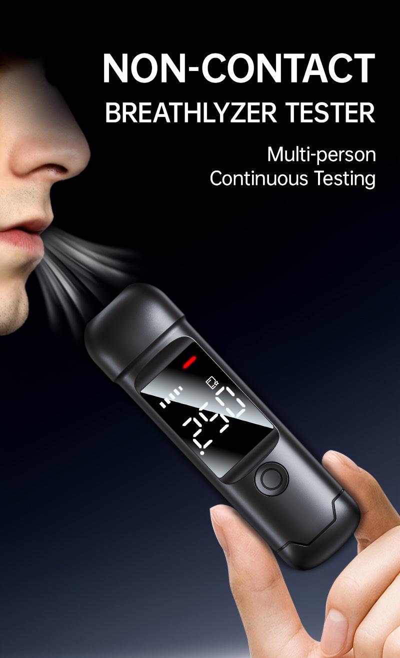 Compact Portable Breathalyzer - USB Powered Personal Alcohol Tester ...