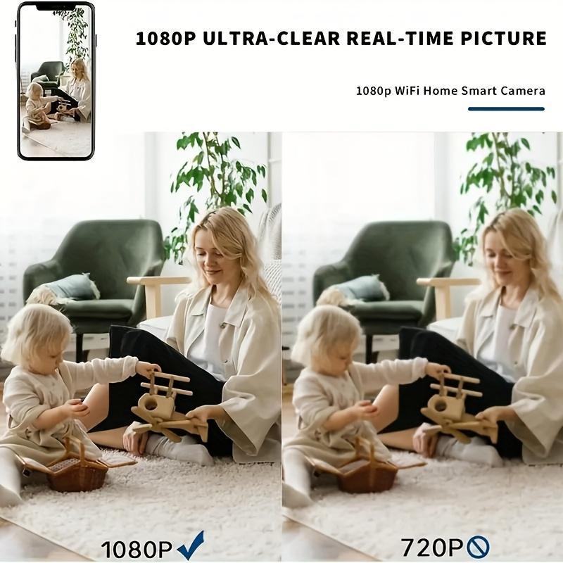 4pcs Mini Indoor Monitoring Device with Motion Detection, Night Vision ...