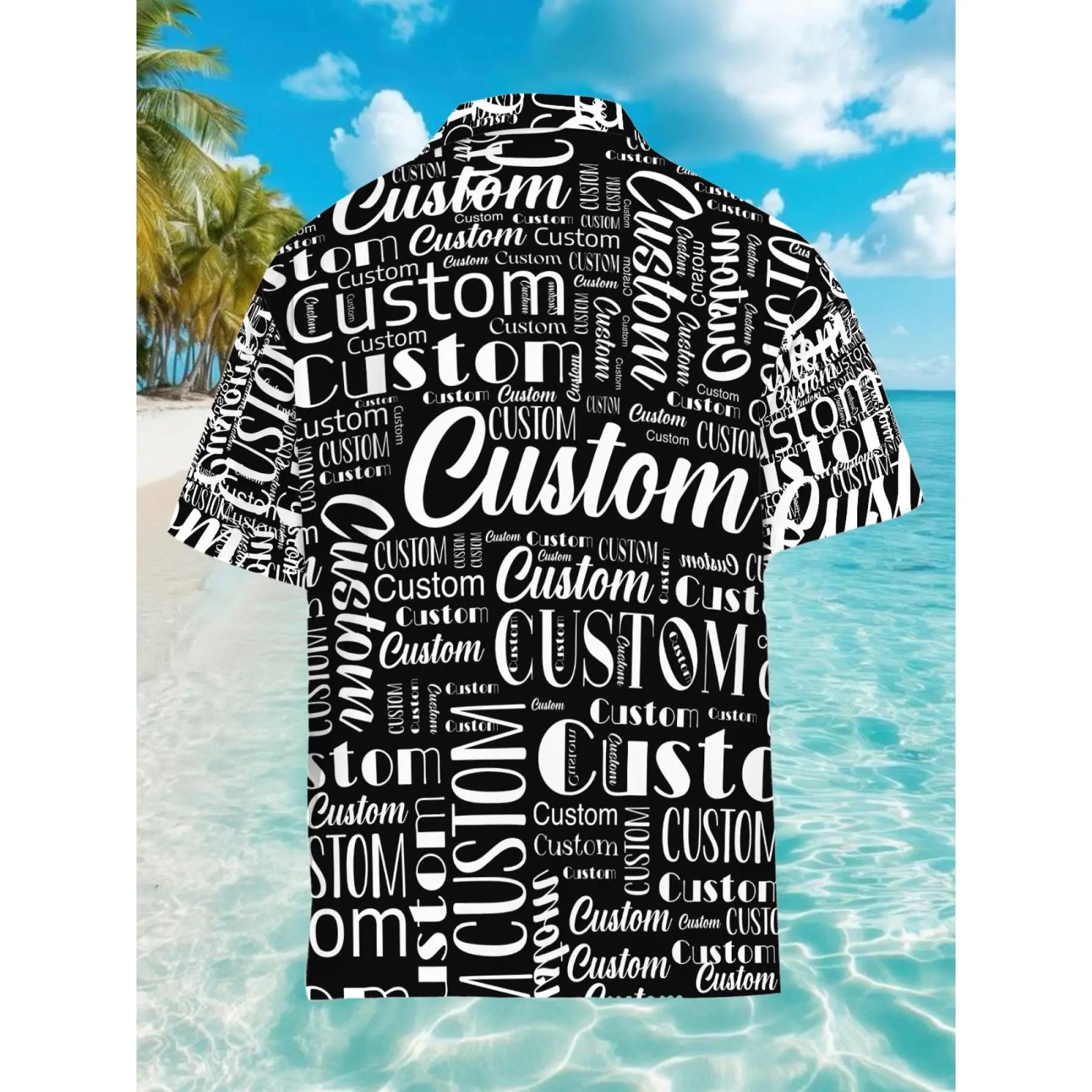 Custom Printed Shirt Men, Casual Shirt with Big Head Photo/Personalized ...