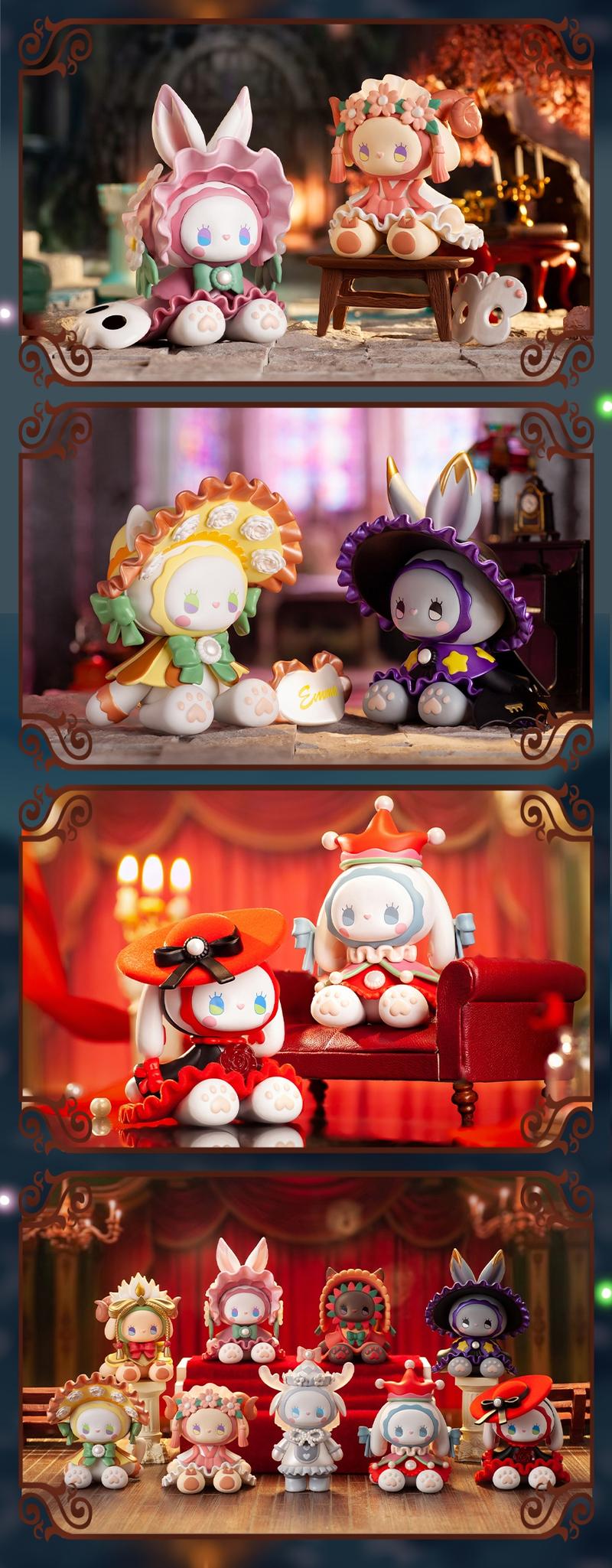 Luckyemma Masked Ball Series Flocking Toy, 1 Box Random Enchanting ...