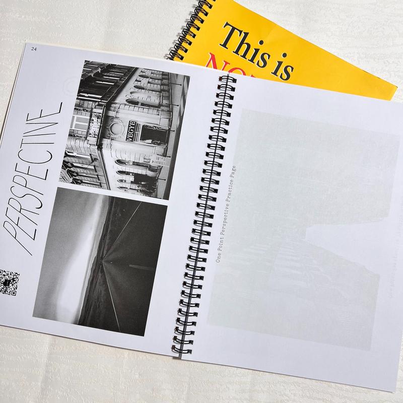 Relaxing Sketch Drawing Book, Qr Code Scanning Lessons, Perfect for Art ...