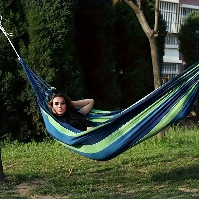 [Heavy-Duty Hammock] 450lbs Capacity Heavy-Duty Outdoor Hammock ...