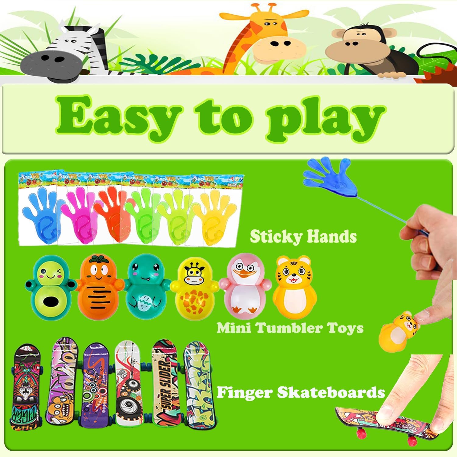 114Pcs Party Favors for Kids 4-8-12, Treasure Box Toys for Classroom ...