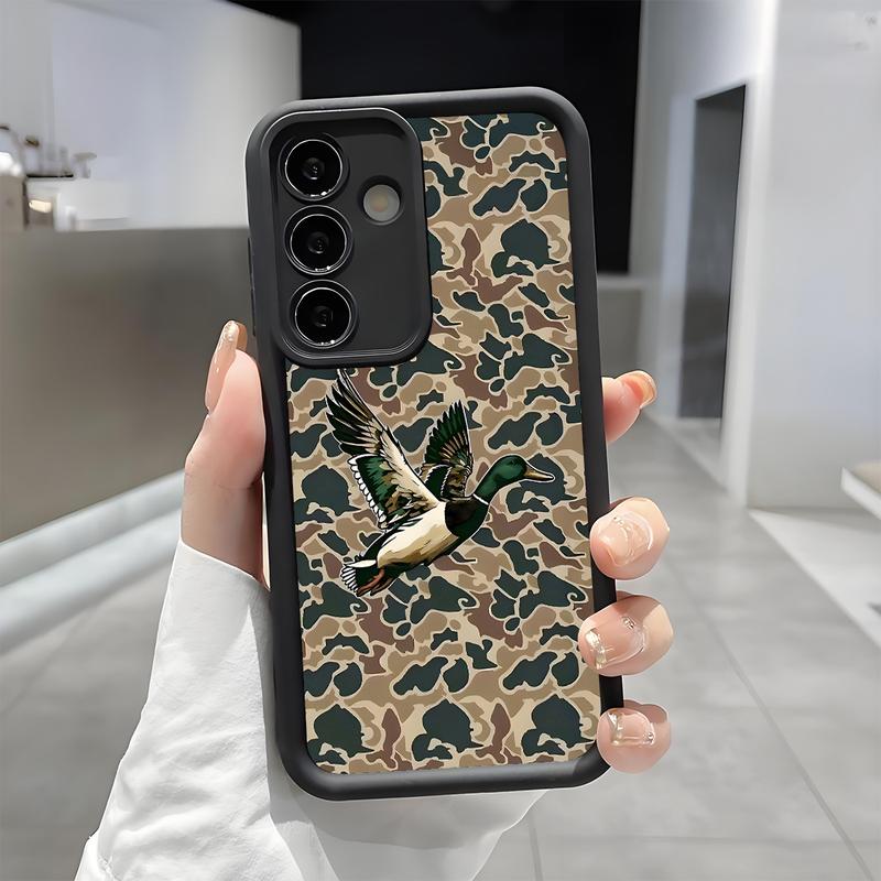 Duck Hunter Camo Pattern Phone Case, Enhanced Camera Protection ...