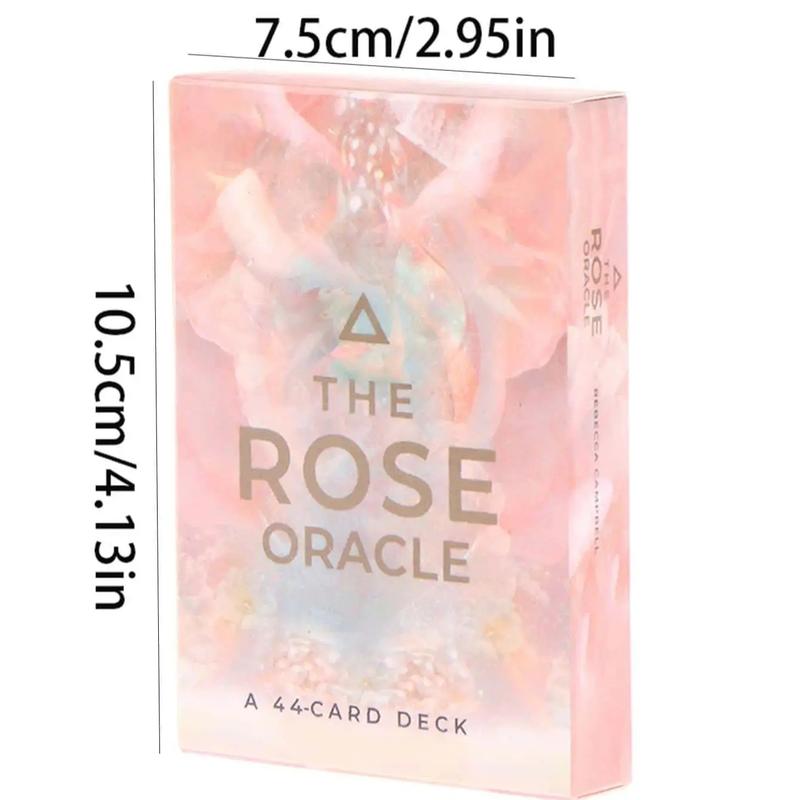 The Rose Oracle Card Game, 1 Box Romantic Beautiful Design Pattern Card ...