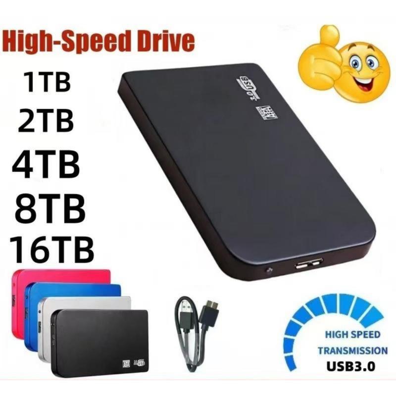 External High-Speed External Hard Drive, Portable USB 3.0 Storage ...