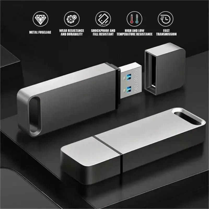 16TB Flash Drive OTG USB3.2 High Speed Transfer Pen Drive Key 8TB 4TB ...