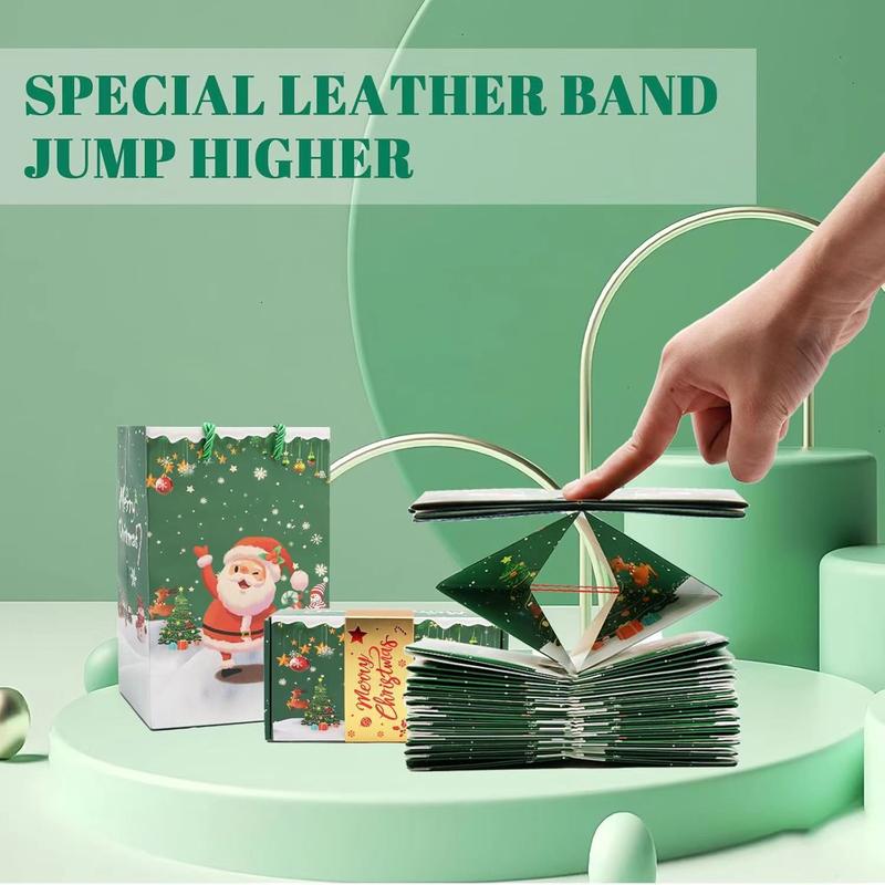 Christmas Surprise Bouncing Money Gift Box, Unique Folding Box, Luxury ...