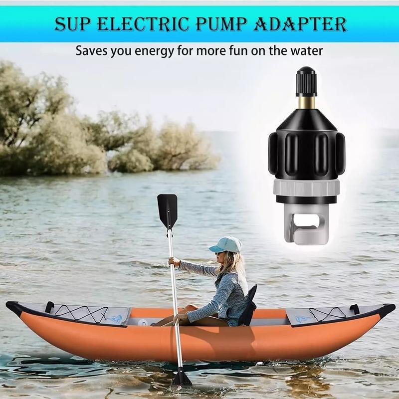 Universal Air Pump Adapter: Leak-Proof Quick-Connect Valve for ...